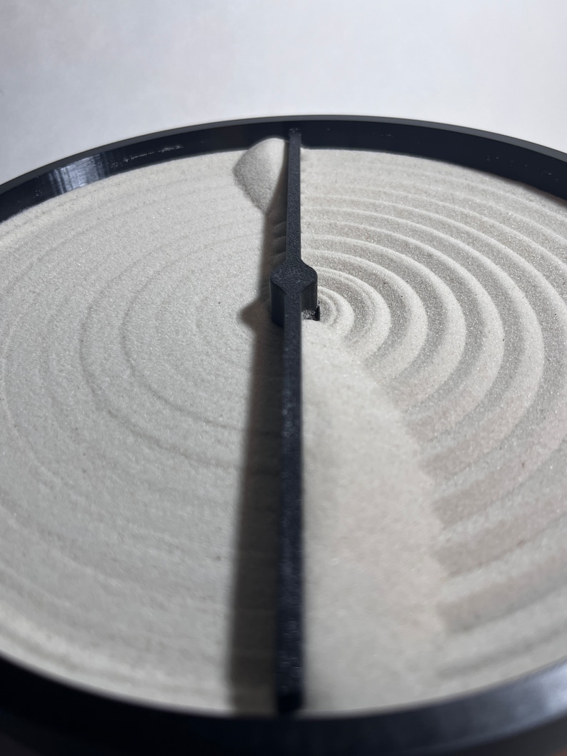 Motorized Zen Garden: Automatic Sand Art Bowl, Satisfying Kinetic Desk ...