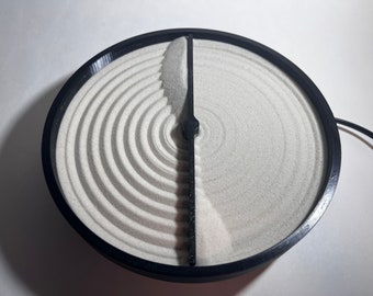 Motorized Zen Garden Automatic Zen Garden Sand Bowl Kinetic Art - Etsy