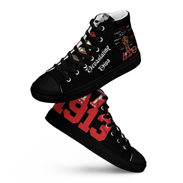 Delta Sigma Theta Shoes - Etsy