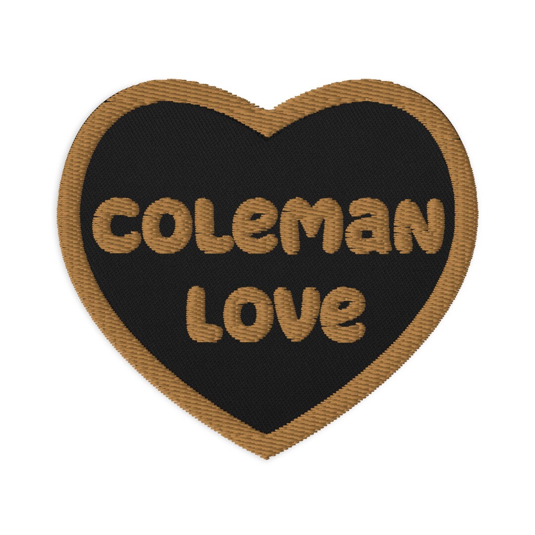 Alpha Phi Alpha Coleman Love Embroidered Patches - Etsy