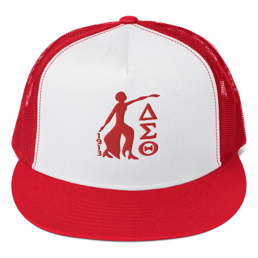 Delta Sigma Theta Trucker Cap - Etsy