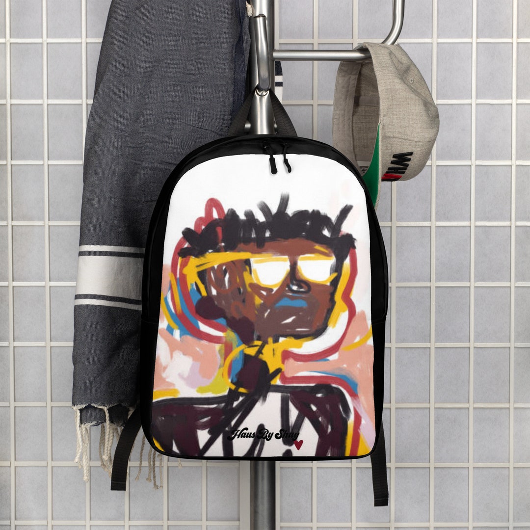 Minimalist Basquiat Backpack - Etsy