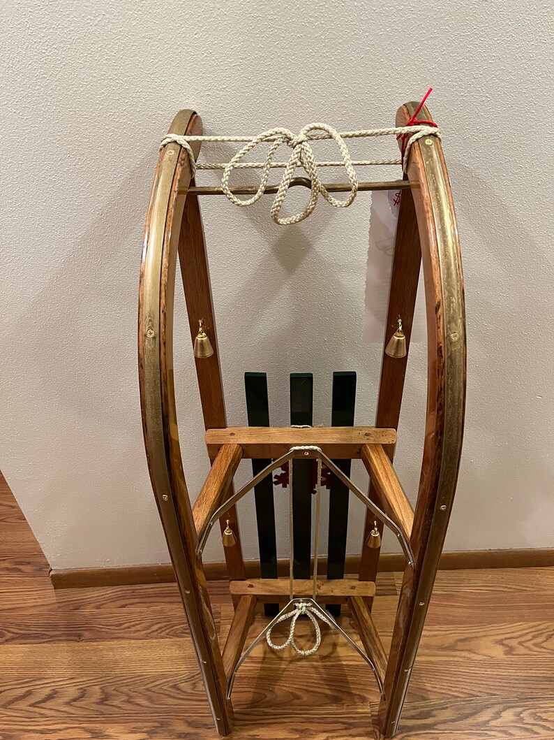 Antique Refinished Sled - Etsy