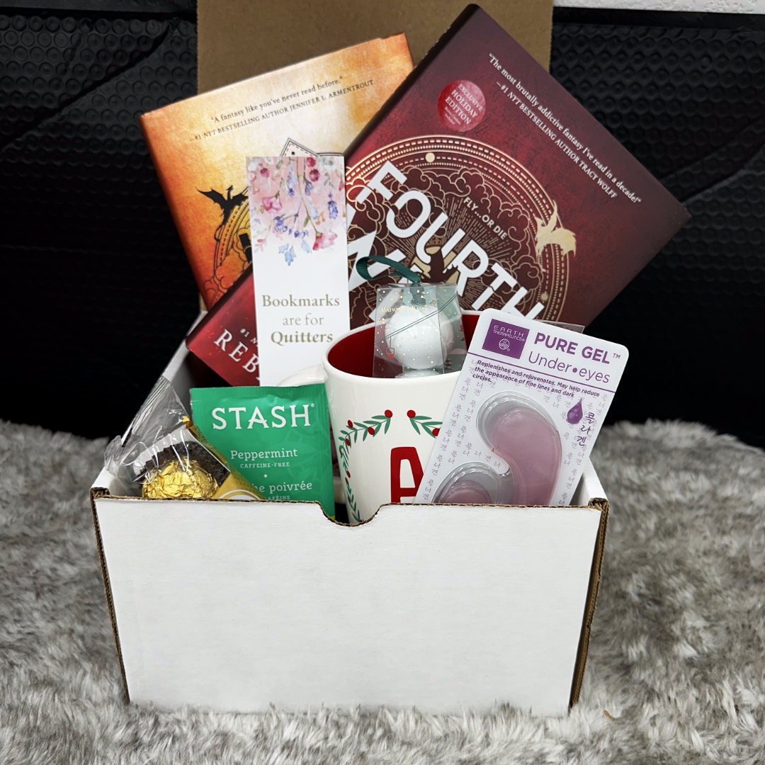 Book Lovers Large Box Gift for Reader Bookish Merch Box - Etsy