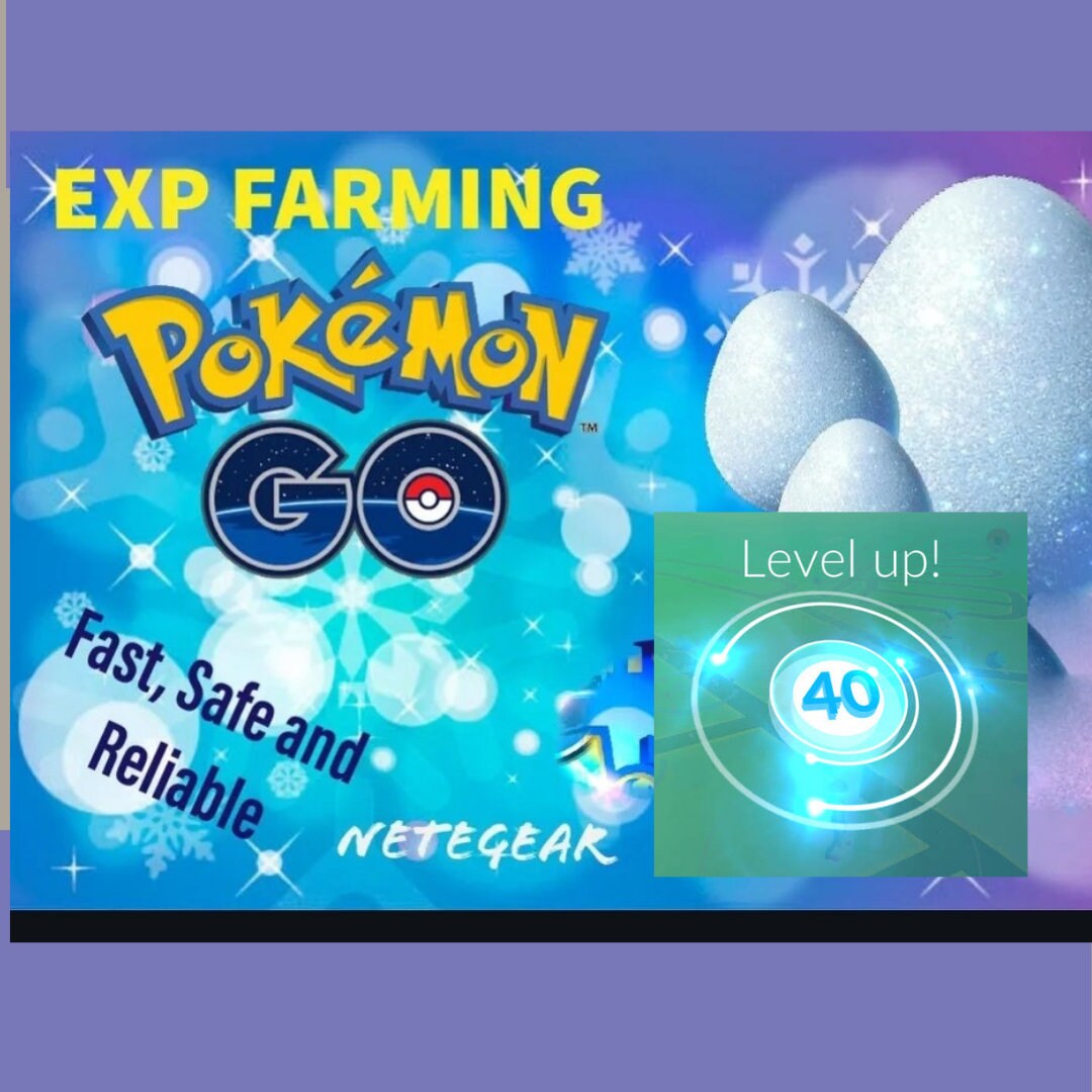 Pokemongo XP EXPERIENCE GAIN - 500k 1M, 2.5M, 5M Fast Exp Farming ...