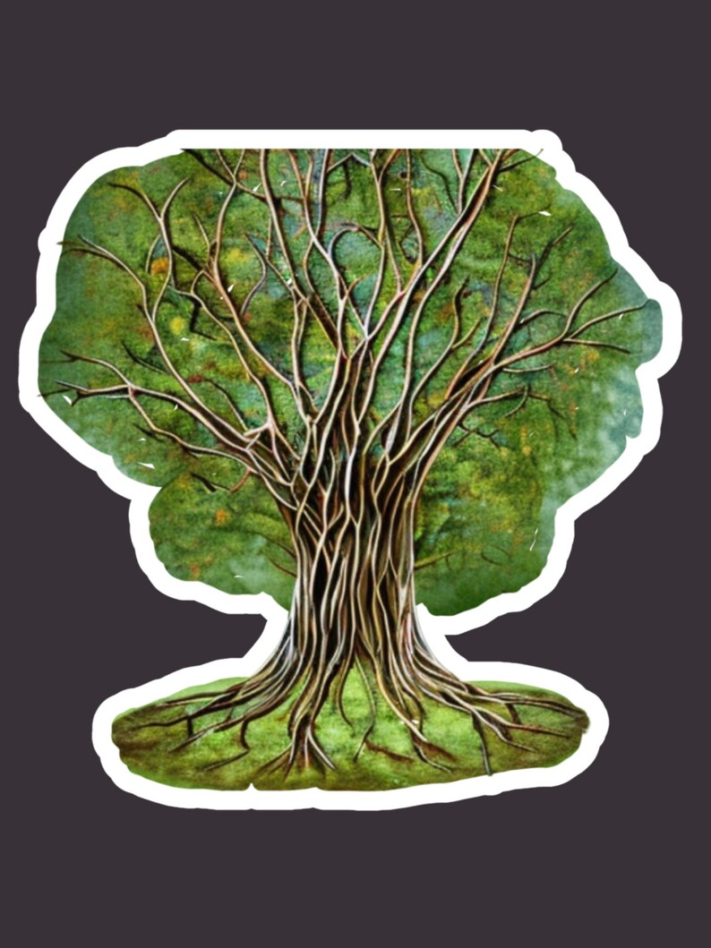 Enchanted Forest Sticker - Etsy