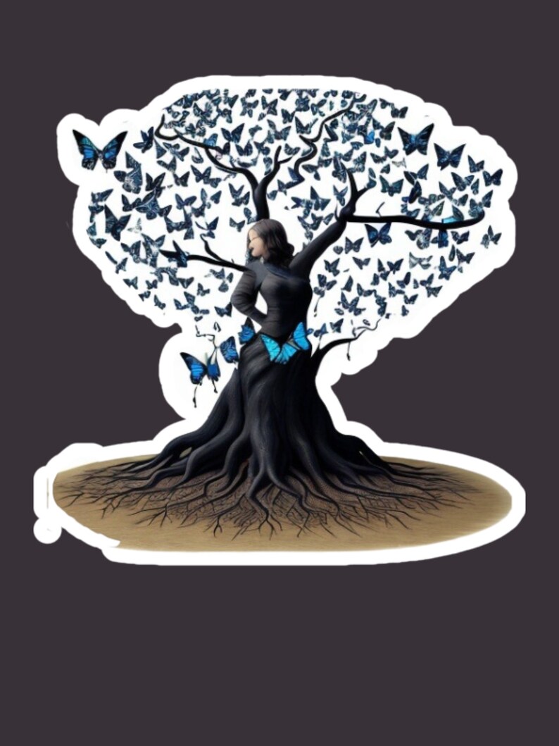 Enchanted Forest Sticker - Etsy