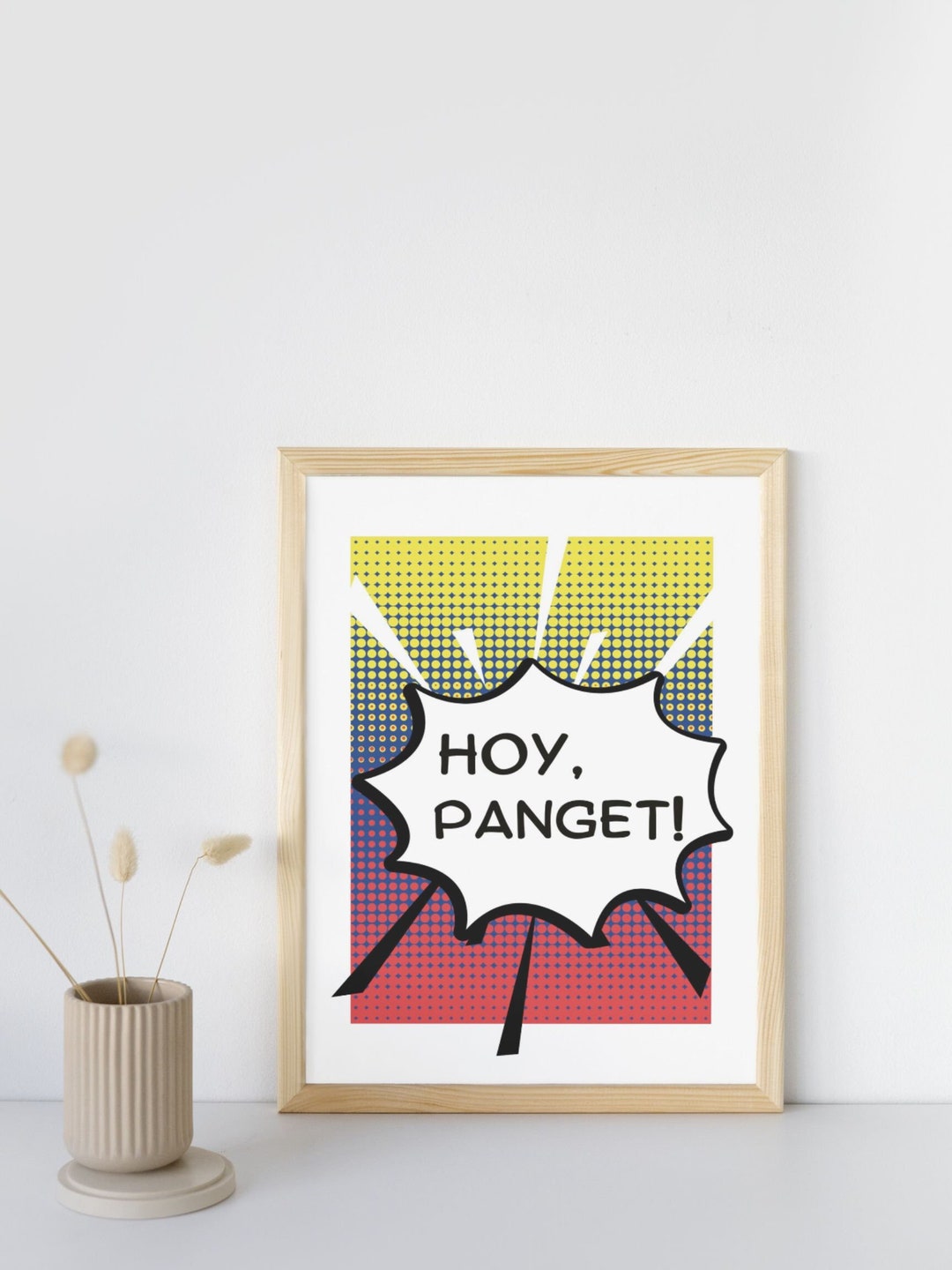 Hoy, Panget! Poster Digital Print - Etsy