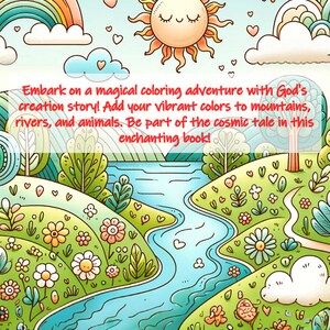 Creation Story Coloring Book - Etsy