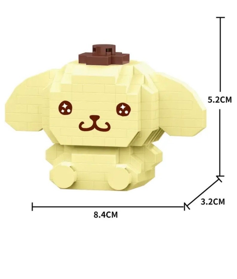 Cute Kawaii Sanrio Hello Kitty Legos Perfect Gift for Sanrio - Etsy