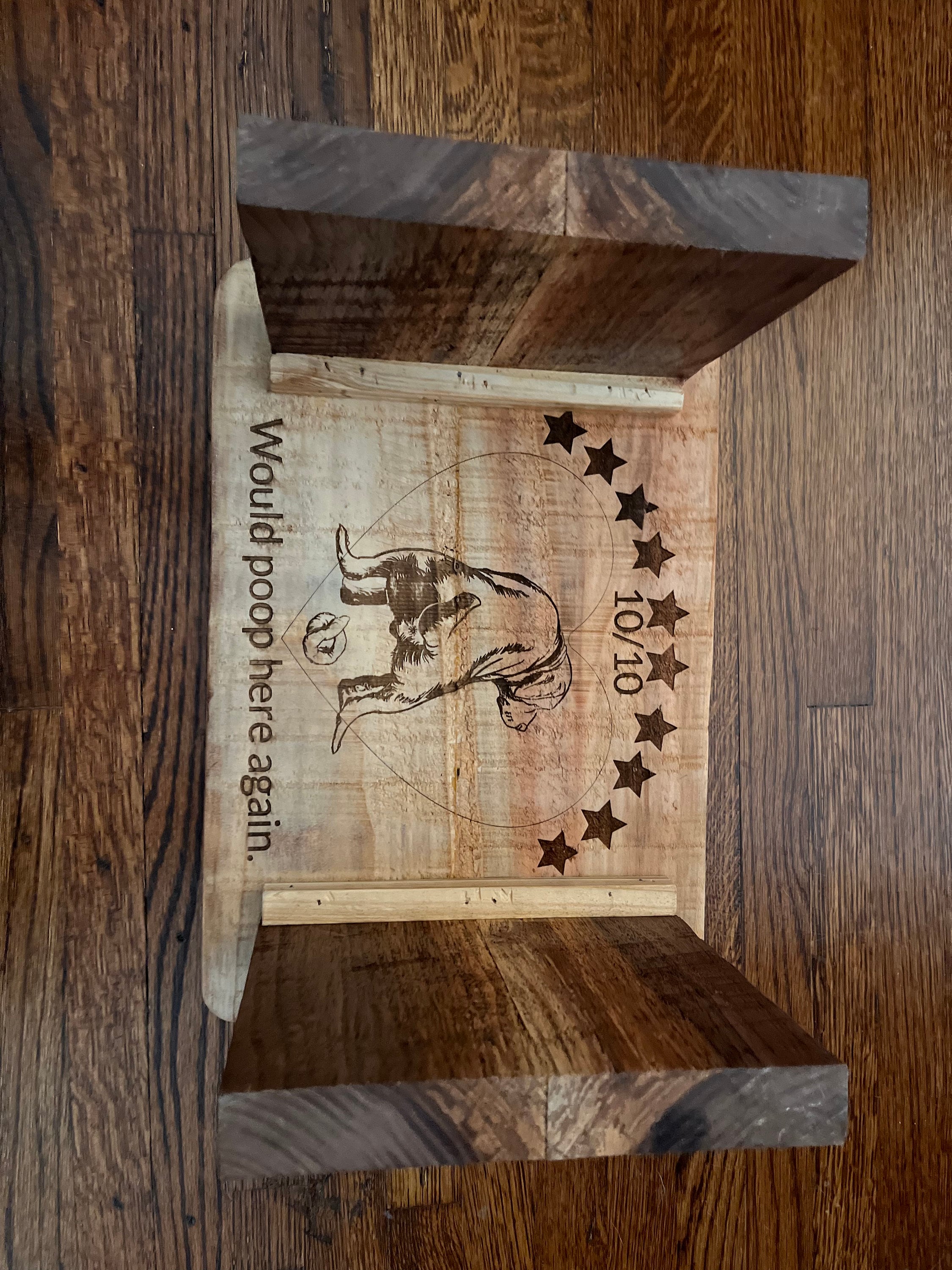 Custom Personalized Squatty Potty Poop Stool the Poop Stoop - Etsy