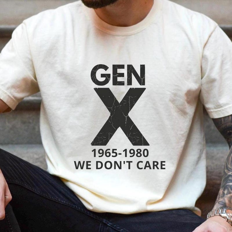 Gen X Ladies T Shirt - Etsy