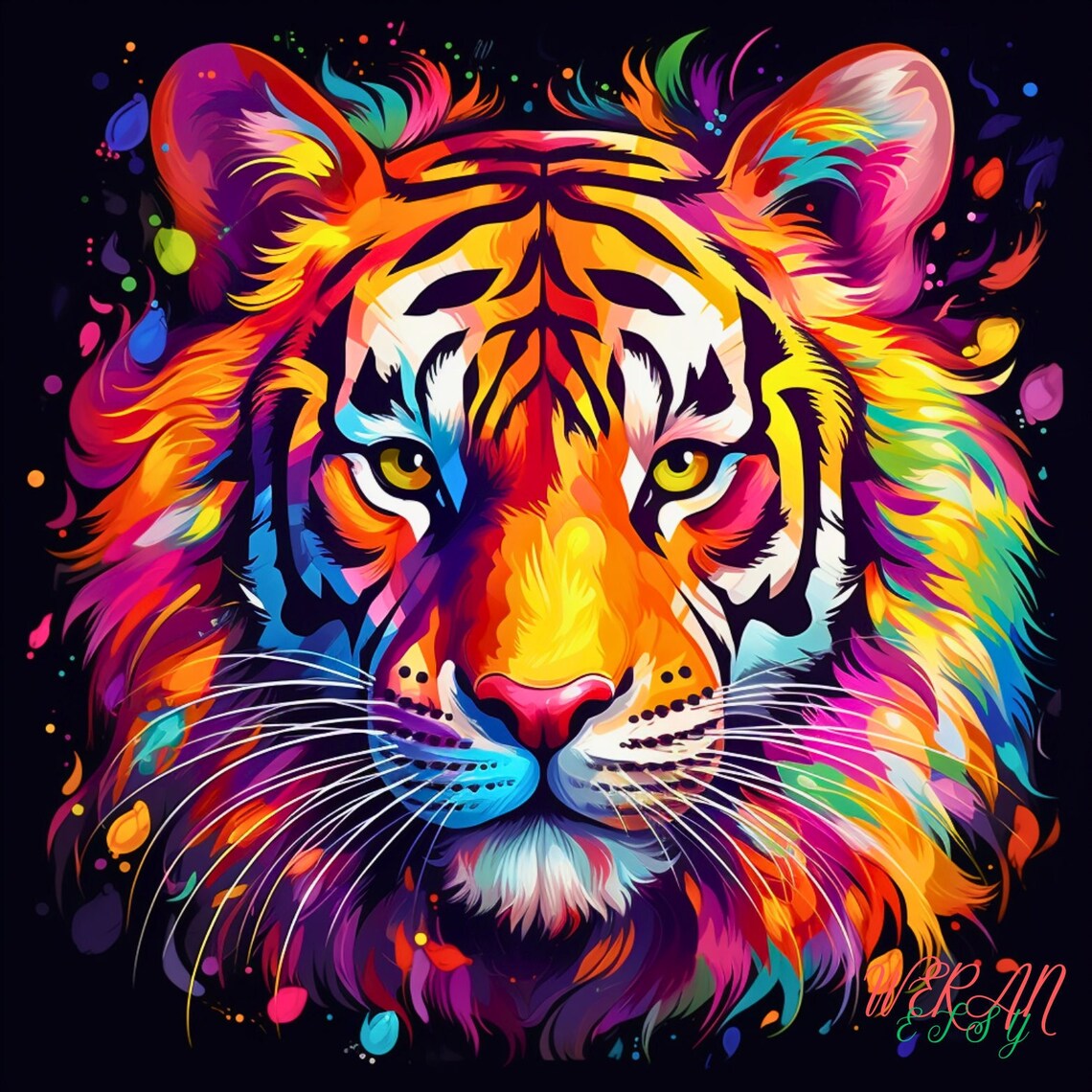 Digital Artwork to Download and Print the Image Under the Title ...