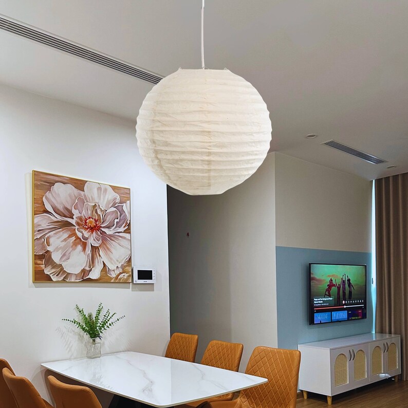 White Paper Lantern Made From Vietnamese Do Paper - Etsy