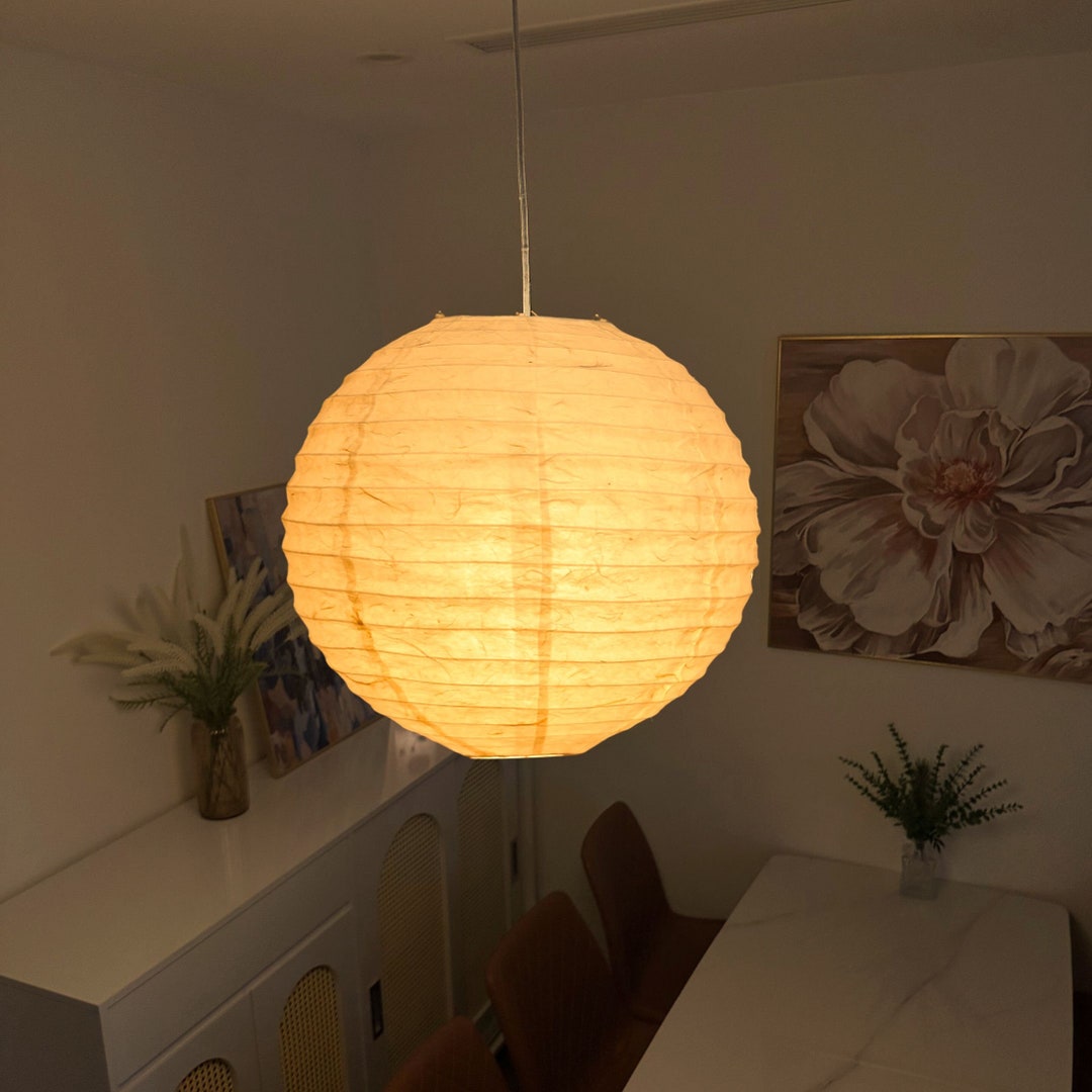 White Paper Lantern Made From Vietnamese Do Paper - Etsy