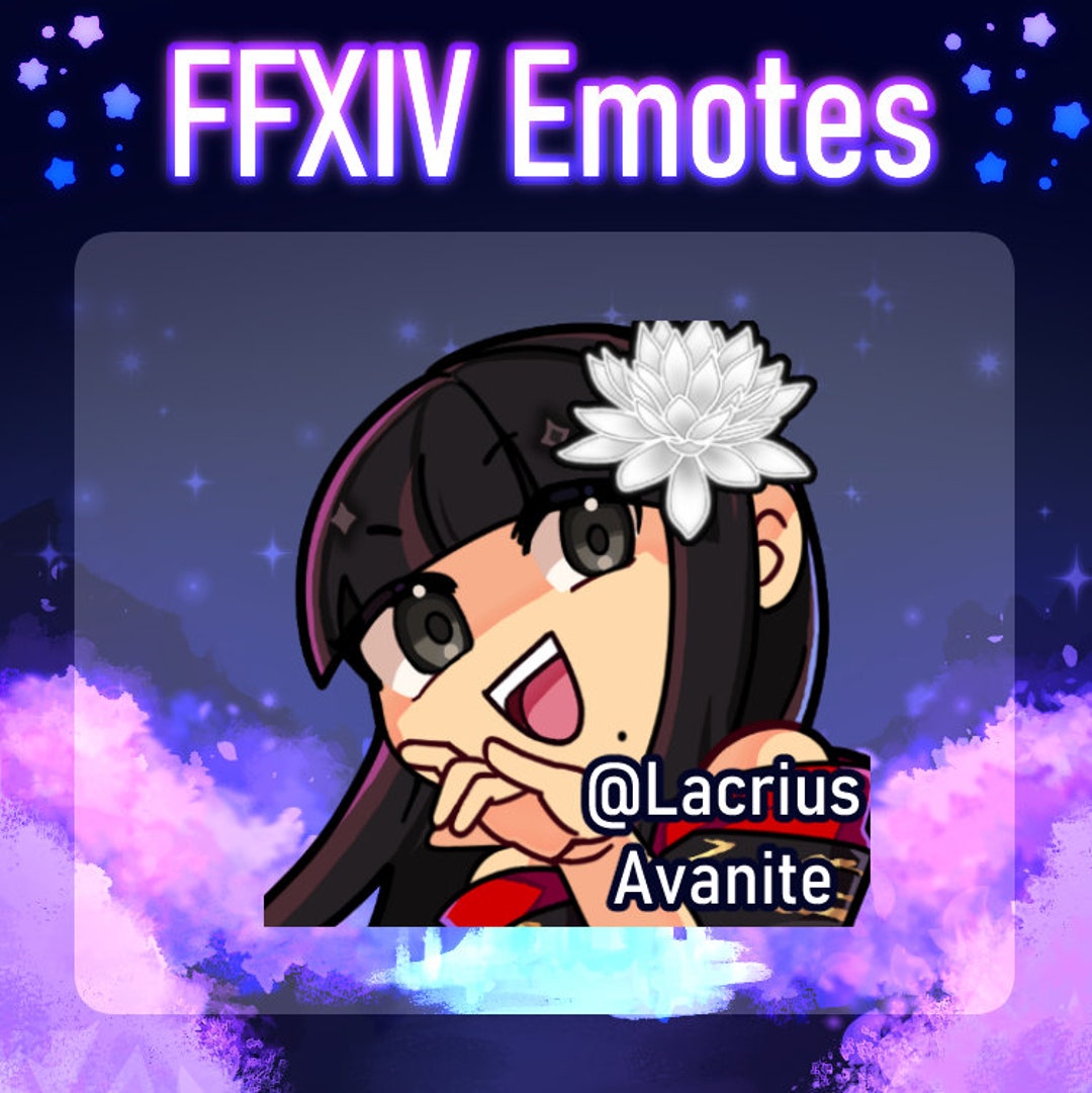FFXIV Yotsuyu Laugh PNG Emote - Etsy