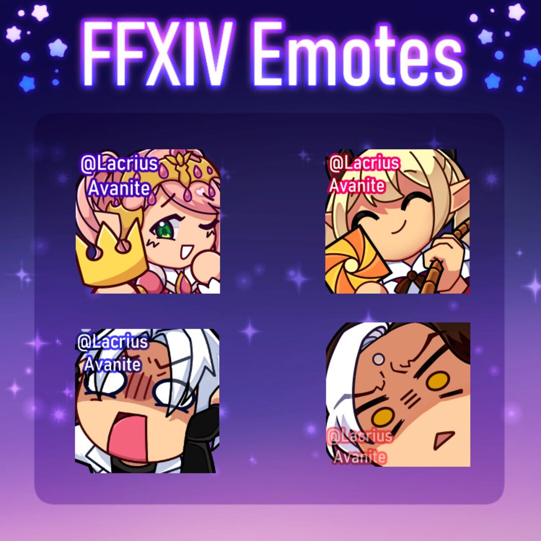 FFXIV Meme GIF e emotes PNG! - Etsy Portugal