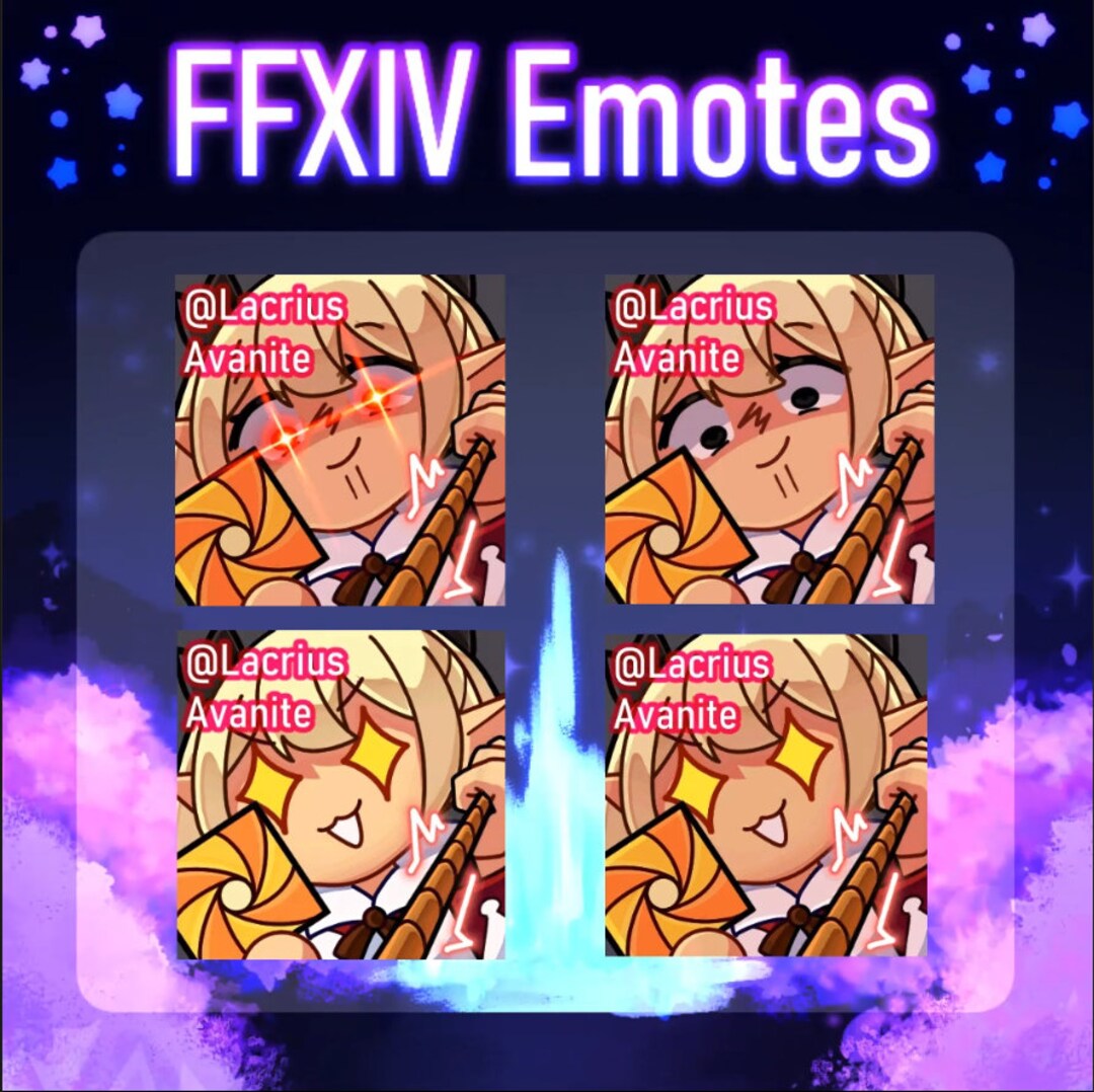 FFXIV Healer Rescue GIF & PNG Emotes - Etsy Australia