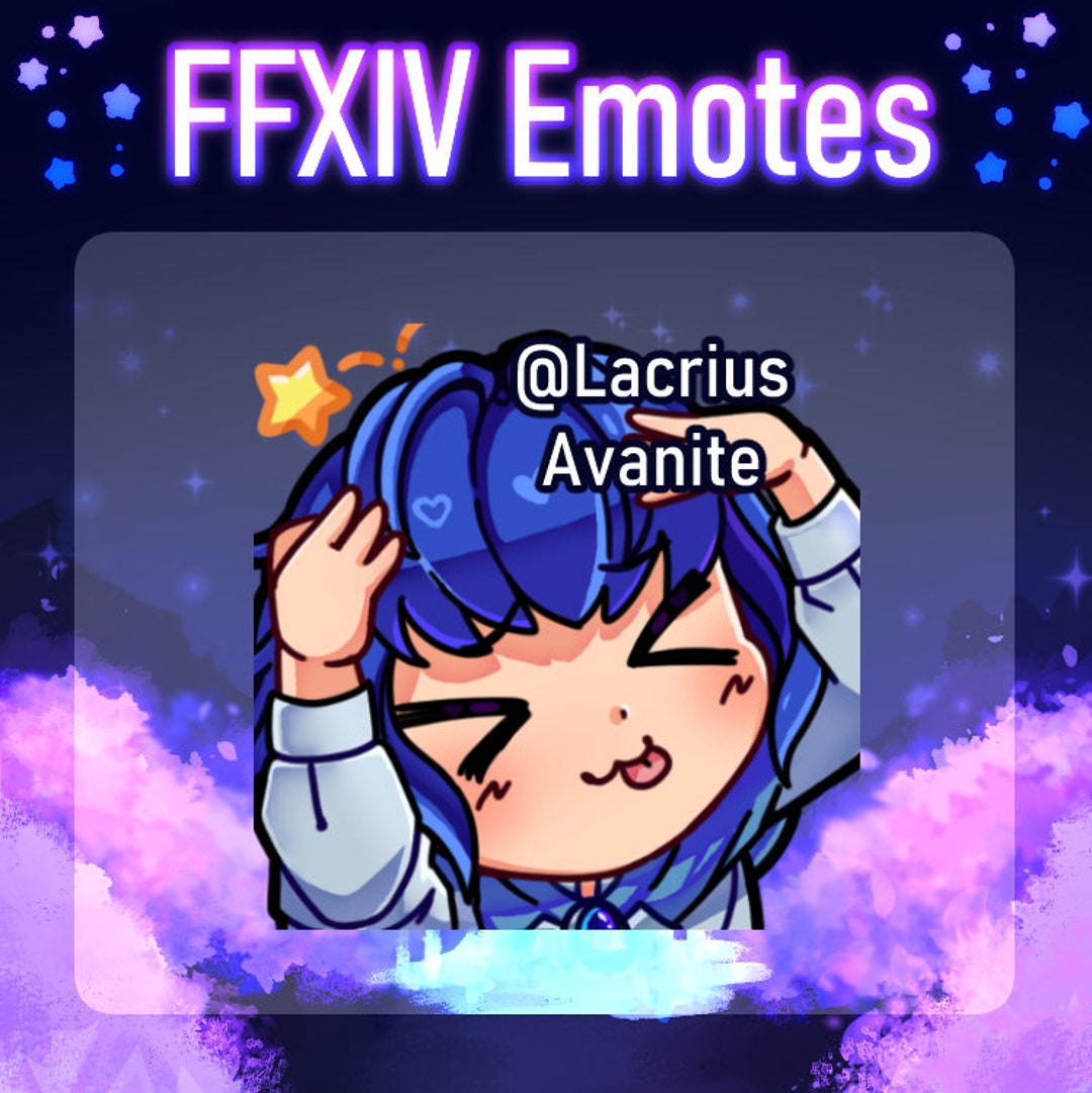 FFXIV Meteion Whoops PNG Emote - Etsy