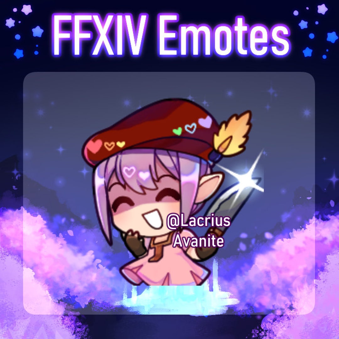 FFXIV Tataru Knife GIF & PNG Emotes - Etsy