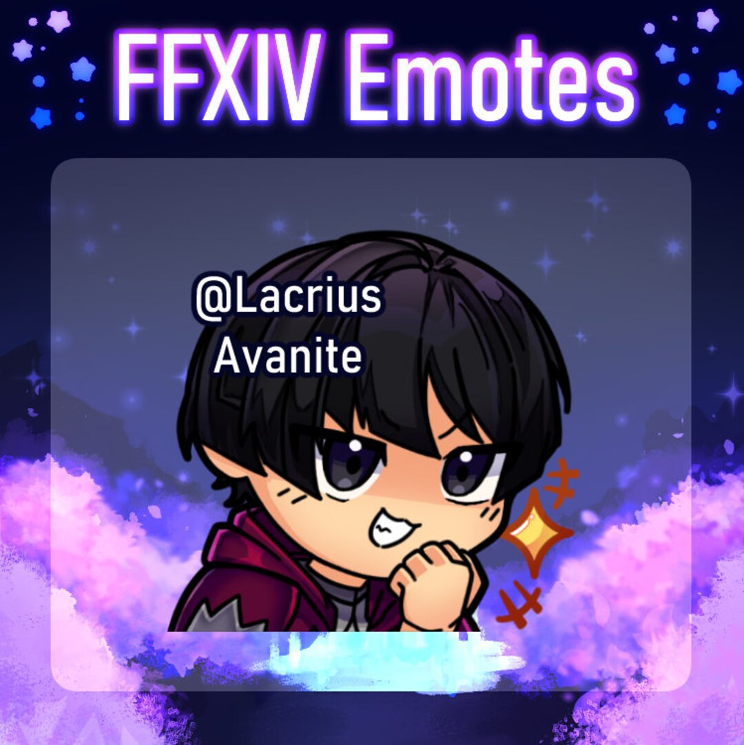 FFXIV Asahi Smug PNG Emote - Etsy