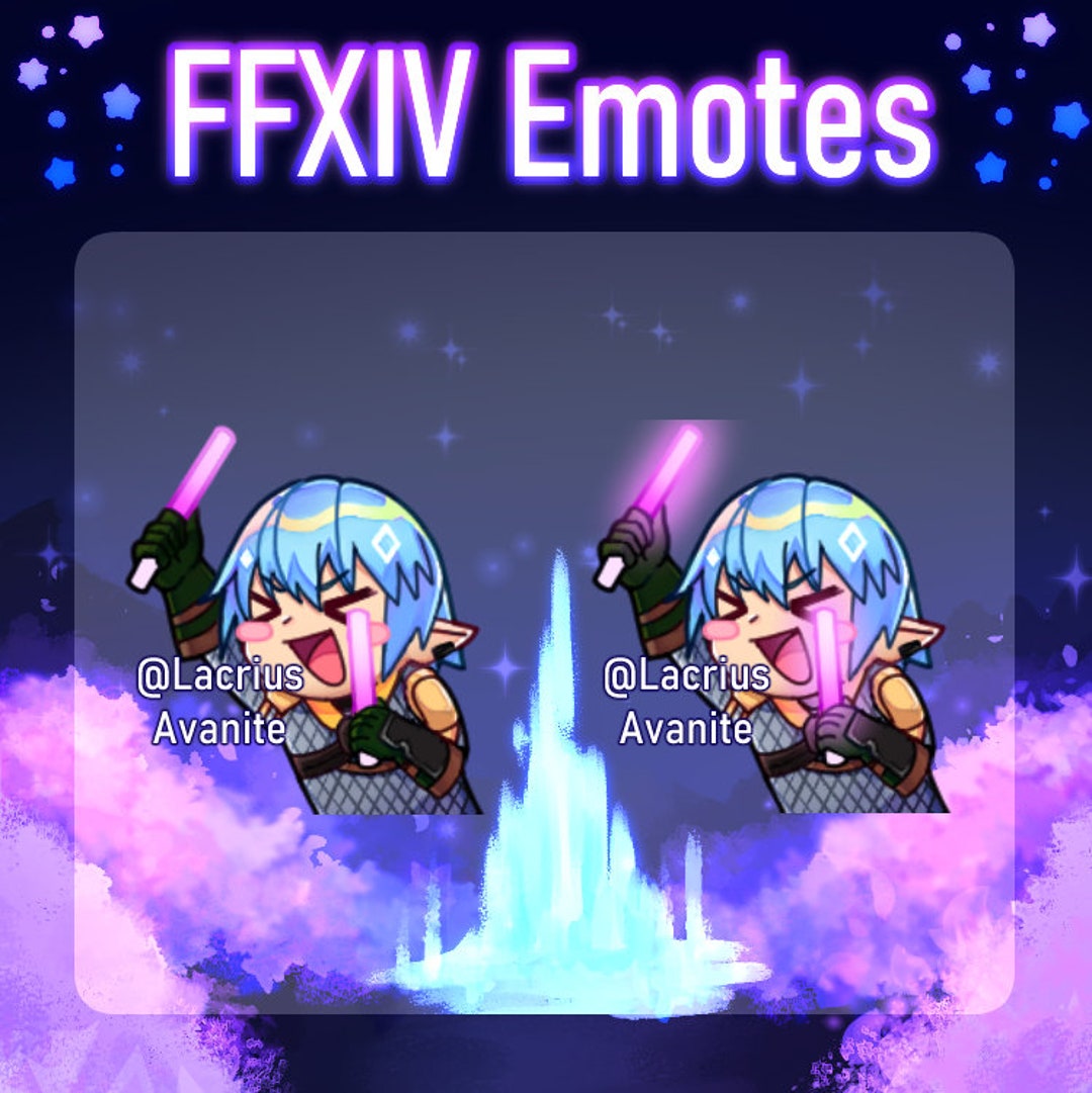 FFXIV Haurchefant Cheer GIF & PNG Emotes - Etsy