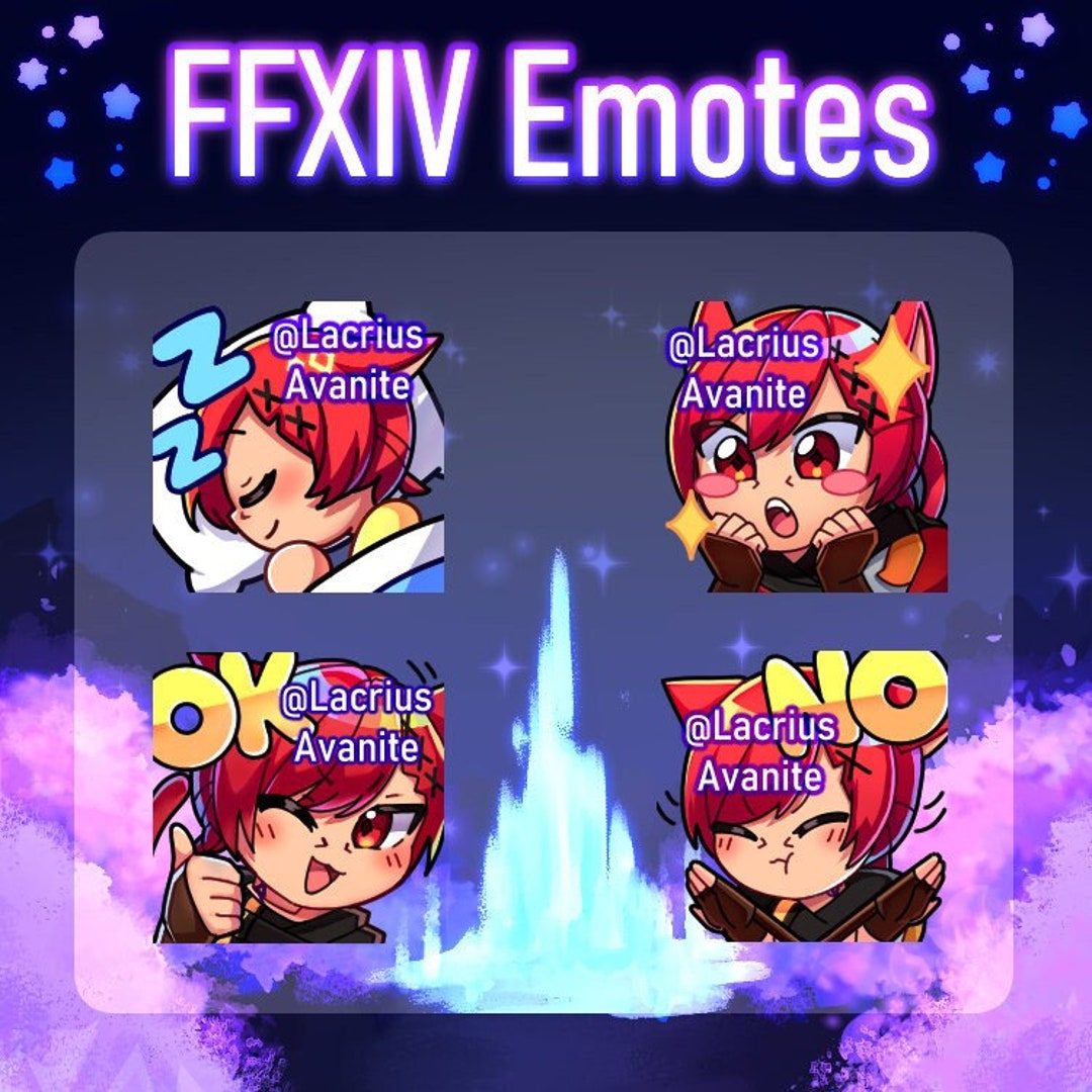 FFXIV Graha GIF & PNG Emotes - Etsy