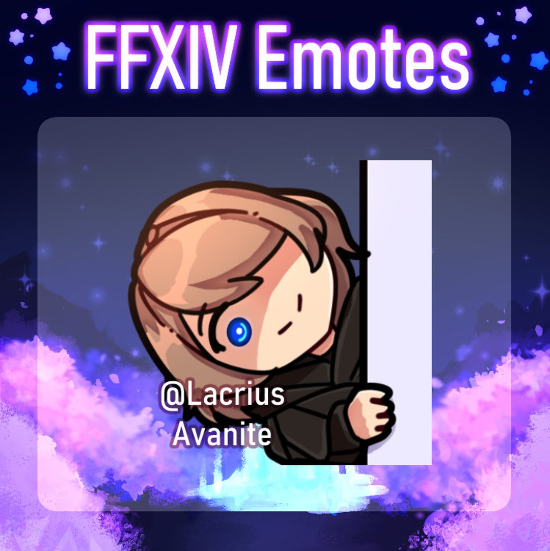 FFXIV Athena Lurk PNG Emote - Etsy