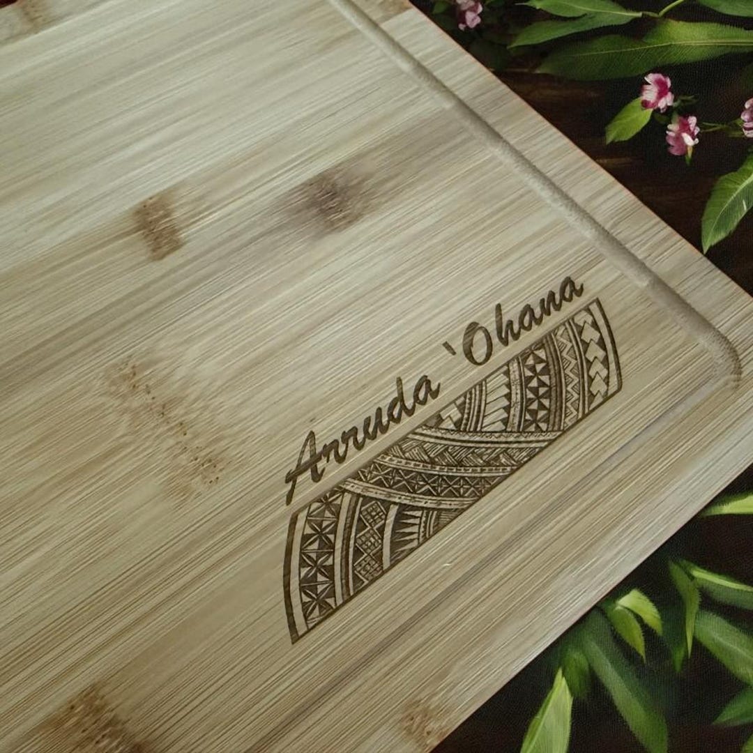 Personalized Cutting Board Laser Engraved Wedding Anniversary Gift ...