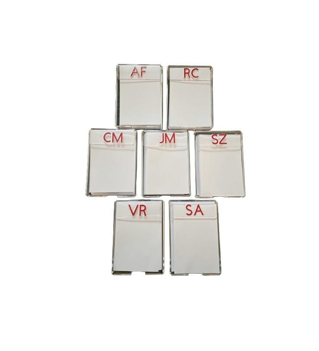 Customizable Clear Acrylic Memo Holder 4 X 6paper Included With Your ...