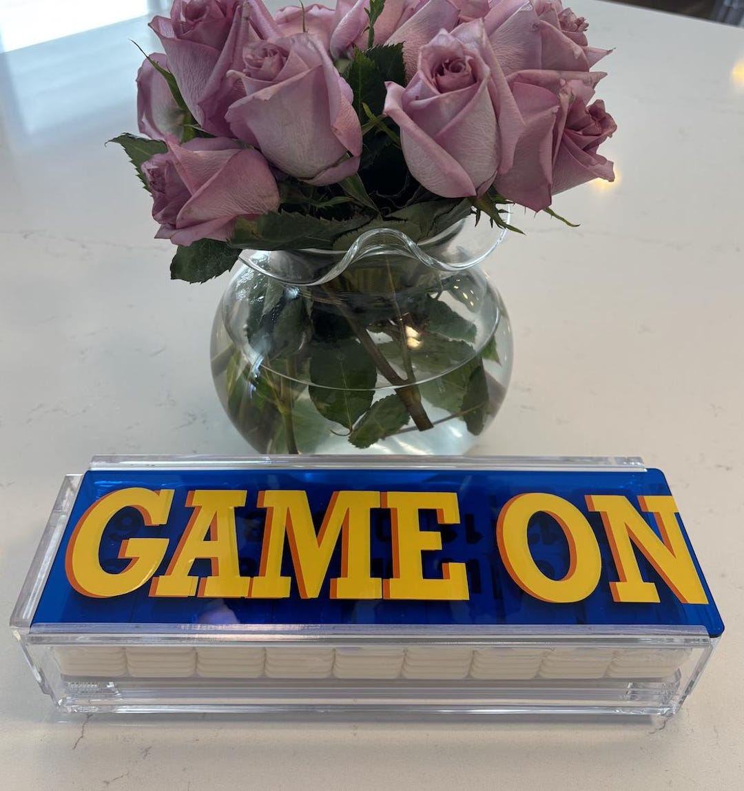 Personalized Acrylic Rummikub Set With Your Name or Monogram ...