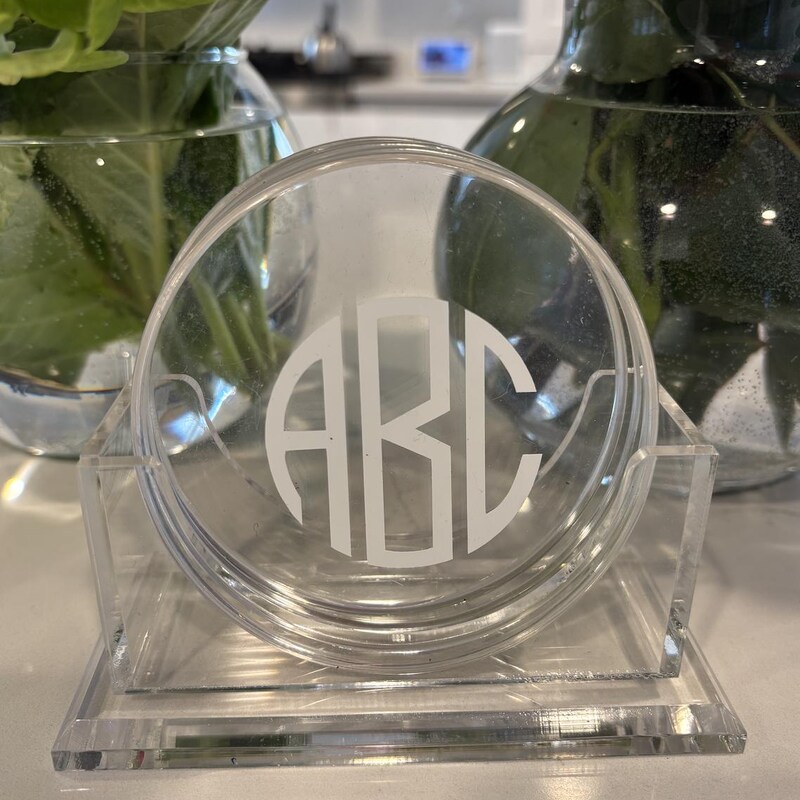 Acrylic Coasters - Etsy