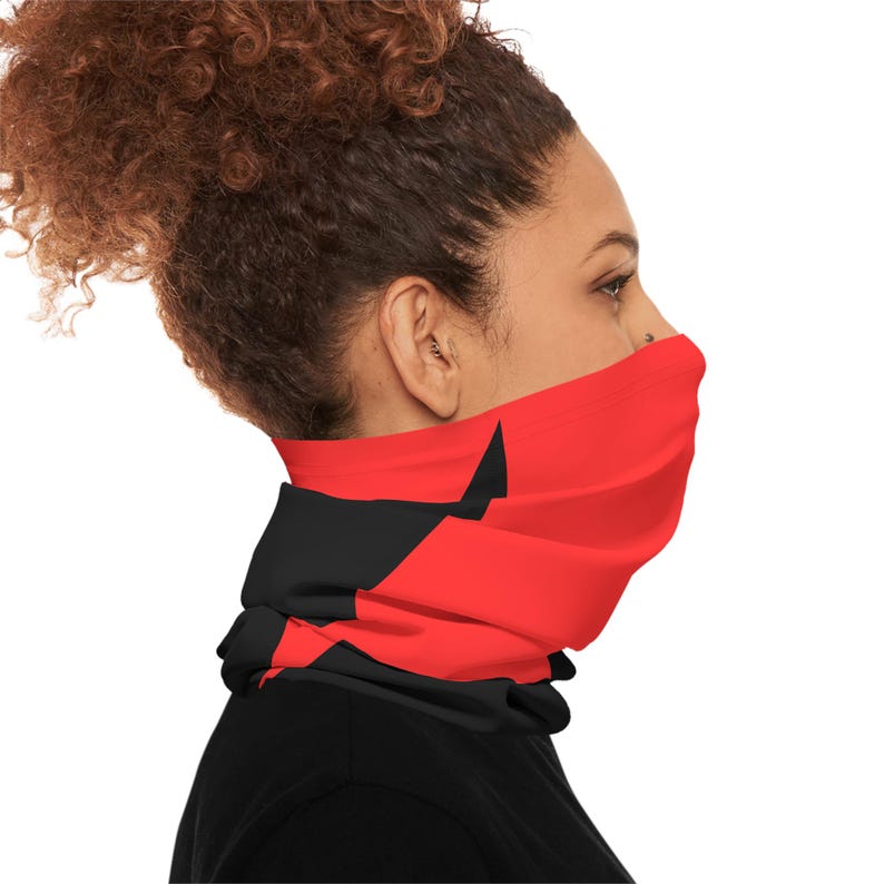 Anarchist Antifa Anti-fascist Flag Lightweight Neck Gaiter - Face Mask ...