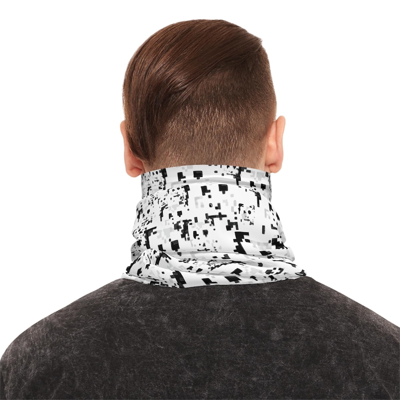 Anti-facial Recognition Anti-surveillance Face Cover - Black and White ...