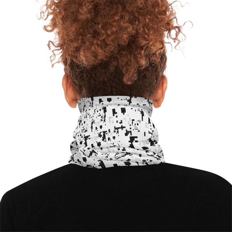 Anti-facial Recognition Anti-surveillance Face Cover - Black and White ...