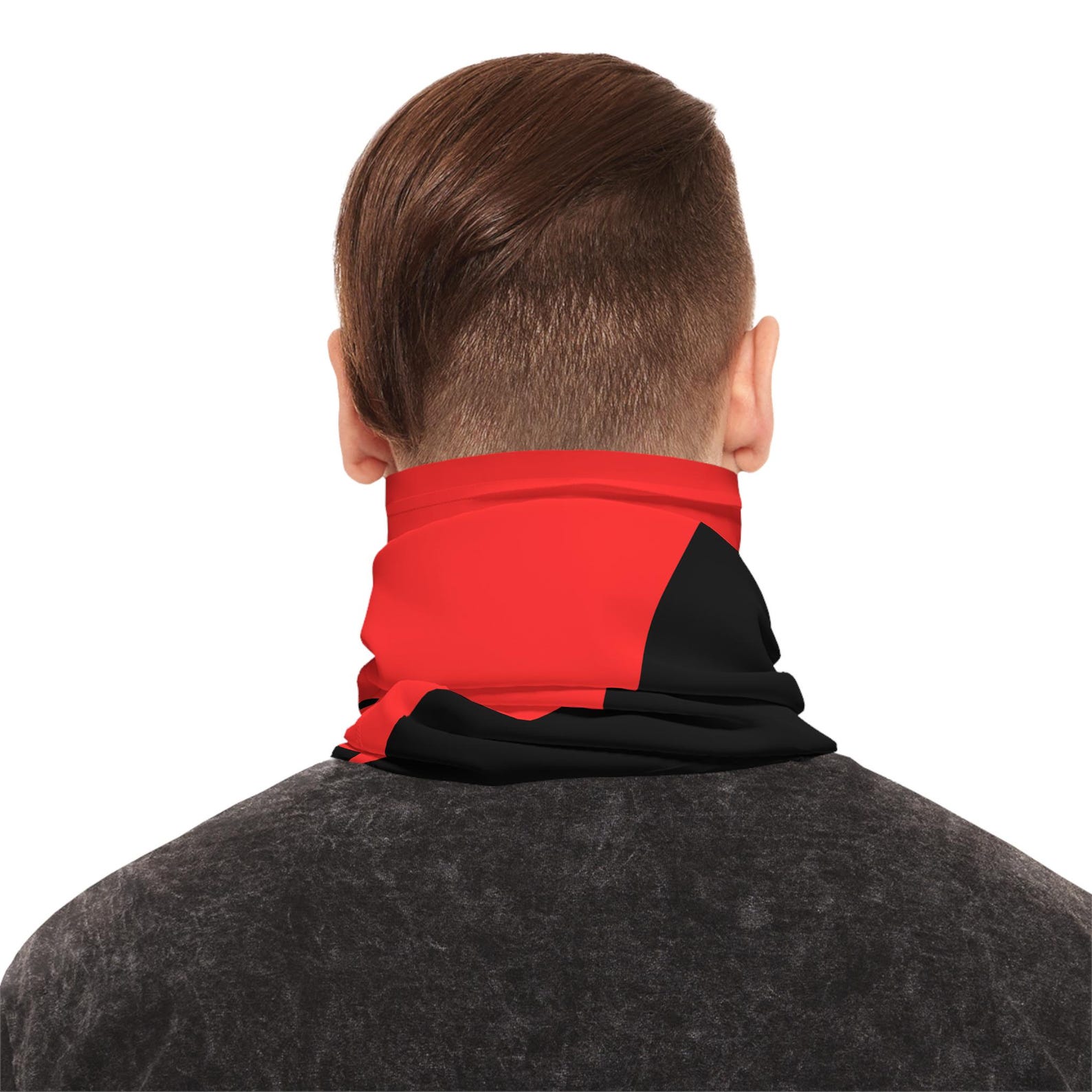 Anarchist Antifa Anti-fascist Flag Lightweight Neck Gaiter - Face Mask ...