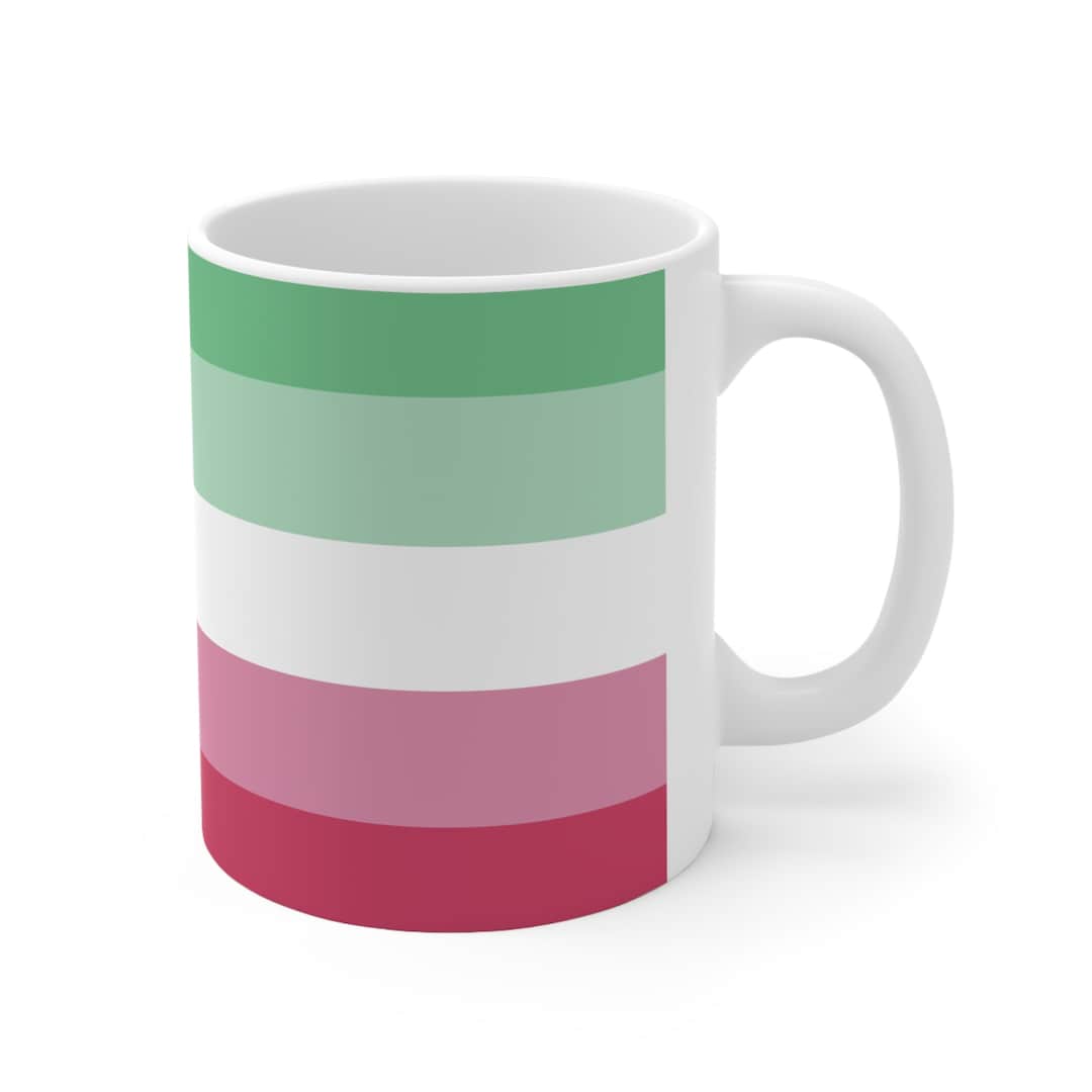 Abroromantic Abrosexual Pride Flag Ceramic Mug, 11oz - Etsy