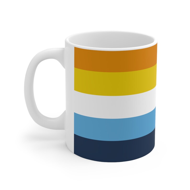 Aroace Aromantic-asexual Pride Flag Ceramic Mug, 11oz - Etsy