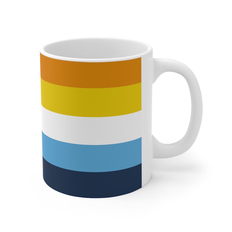Aroace Aromantic-asexual Pride Flag Ceramic Mug, 11oz - Etsy