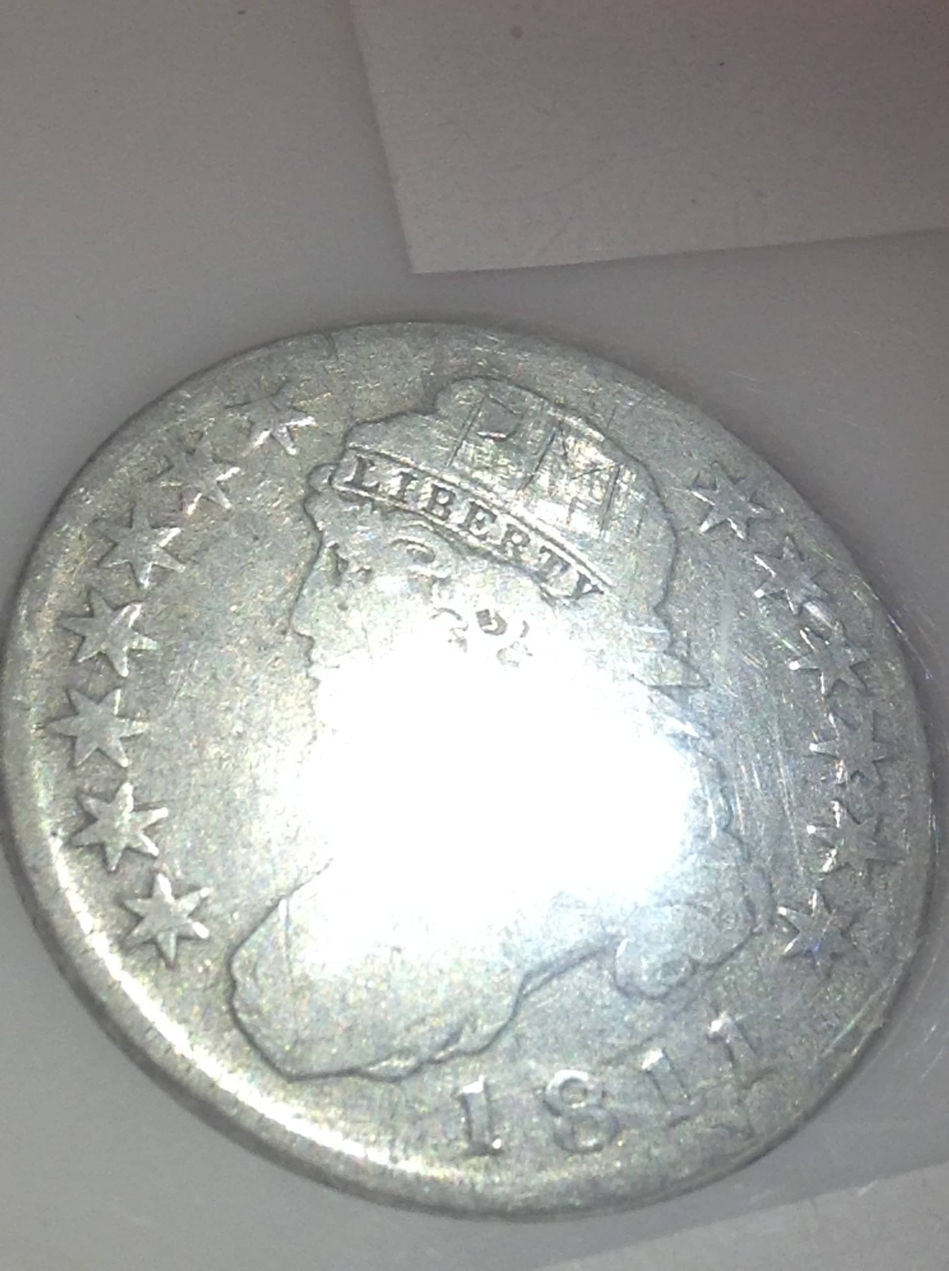 Rare Silver 1800s Type Coins Set Family of Eagles- 1811 Half Dollar ...