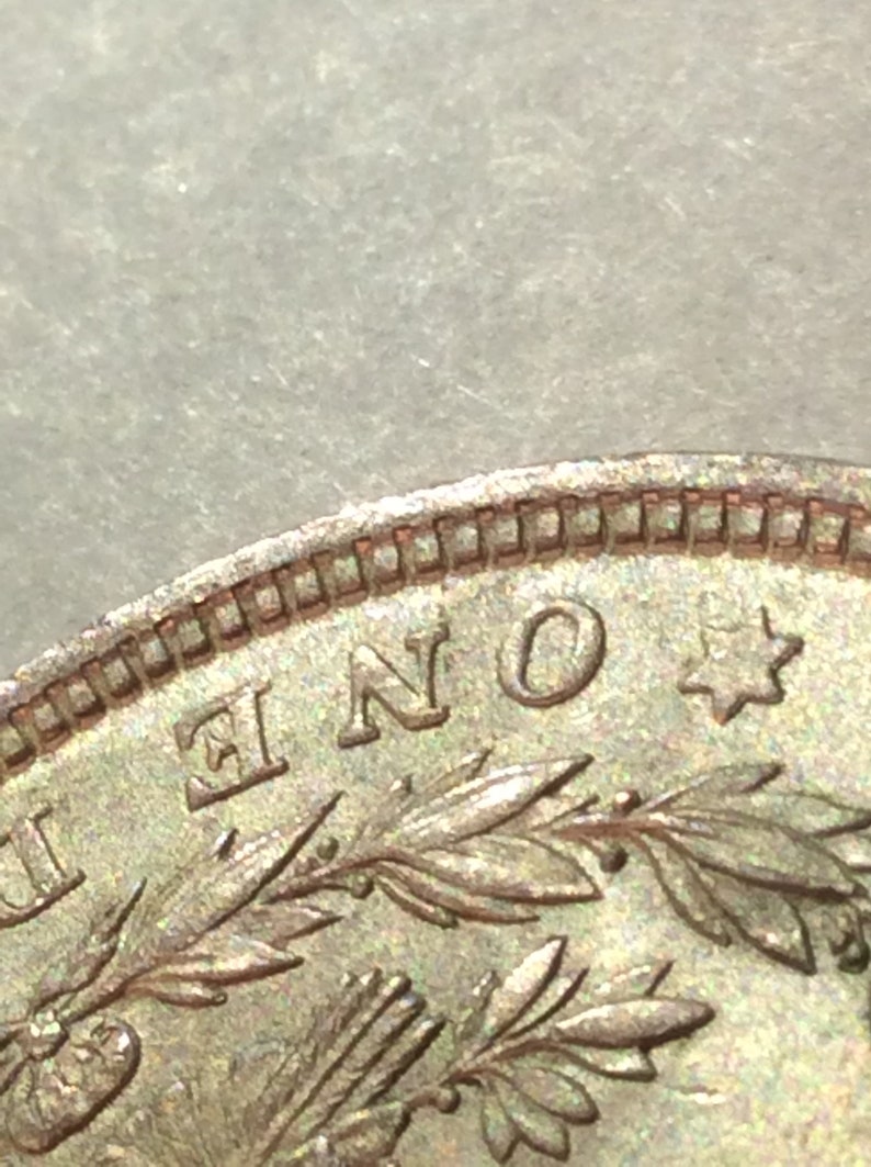 Incredible Full Double Die Reverse Error 1921 Morgan Silver Dollar ...