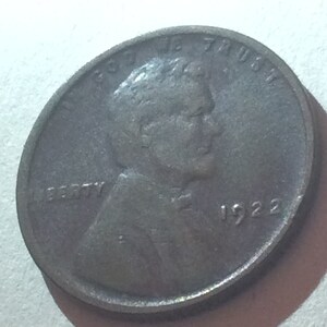 Rare 1922 Wheat Penny- Almost Completely Missing the D- Incredibly ...