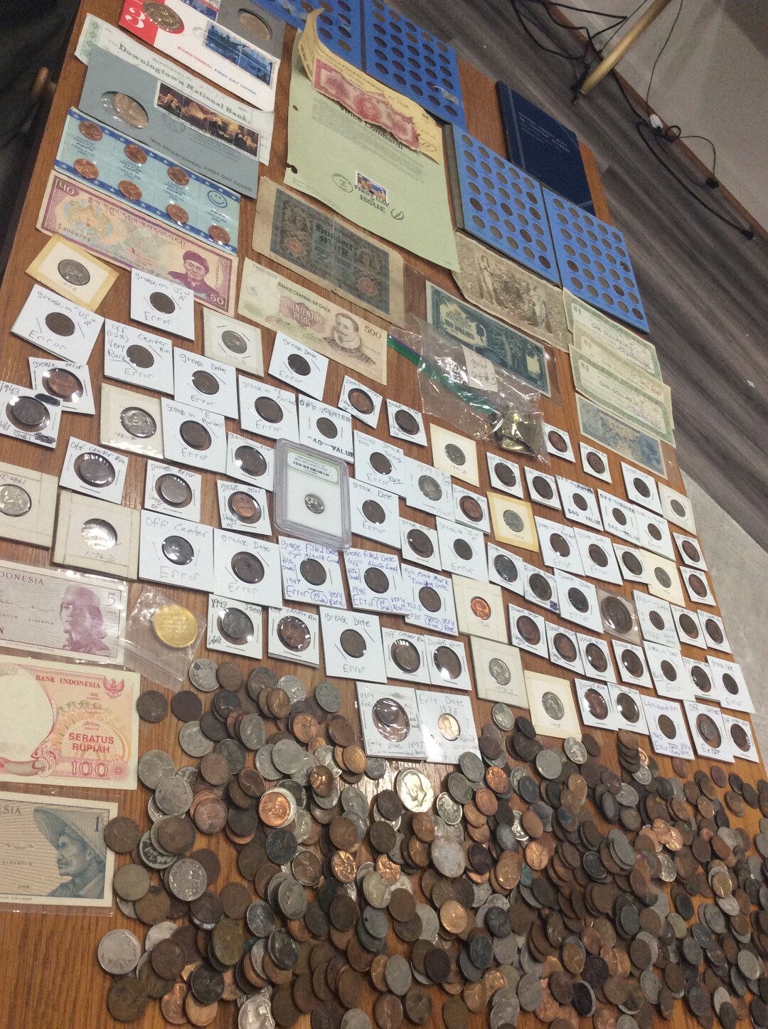 Massive 1800s to 1900s Collection of Over 750 Old US Coins, Currency ...