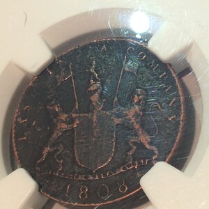 Scarce Authentic NGC 1808 Shipwrecked Coin From Admiral Gardners Sunkin ...