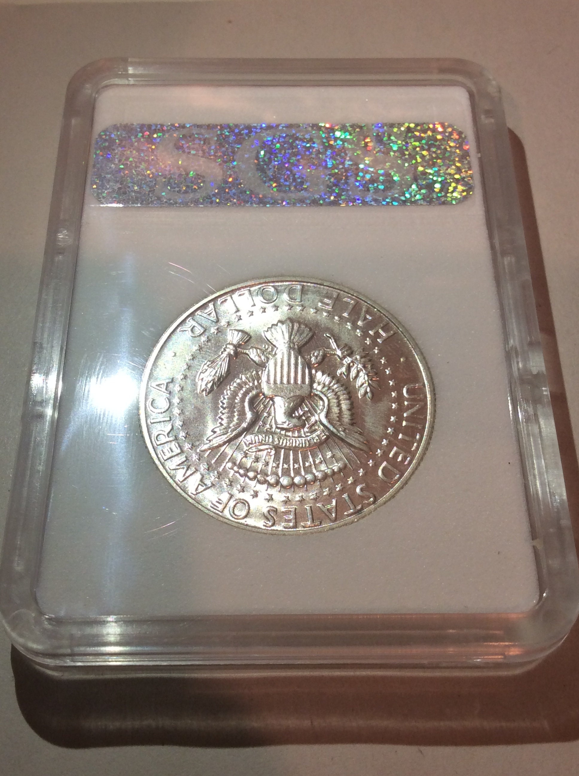 Valuable MS70 Graded Silver 1965 Kennedy Half Dollar- Professionally ...
