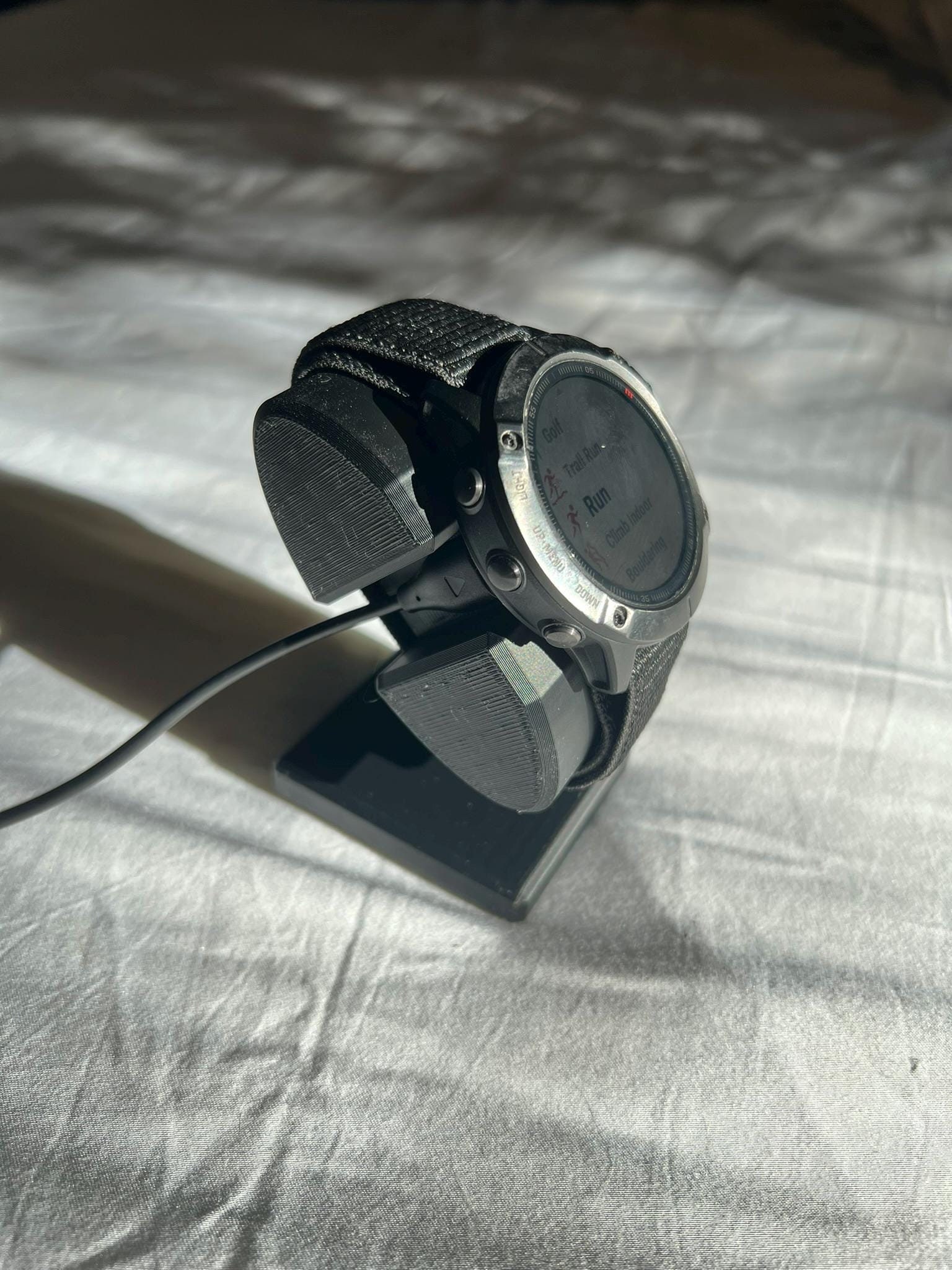 Garmin Fenix & Coros Smartwatch Stand | 3D Printed Durable Charging ...