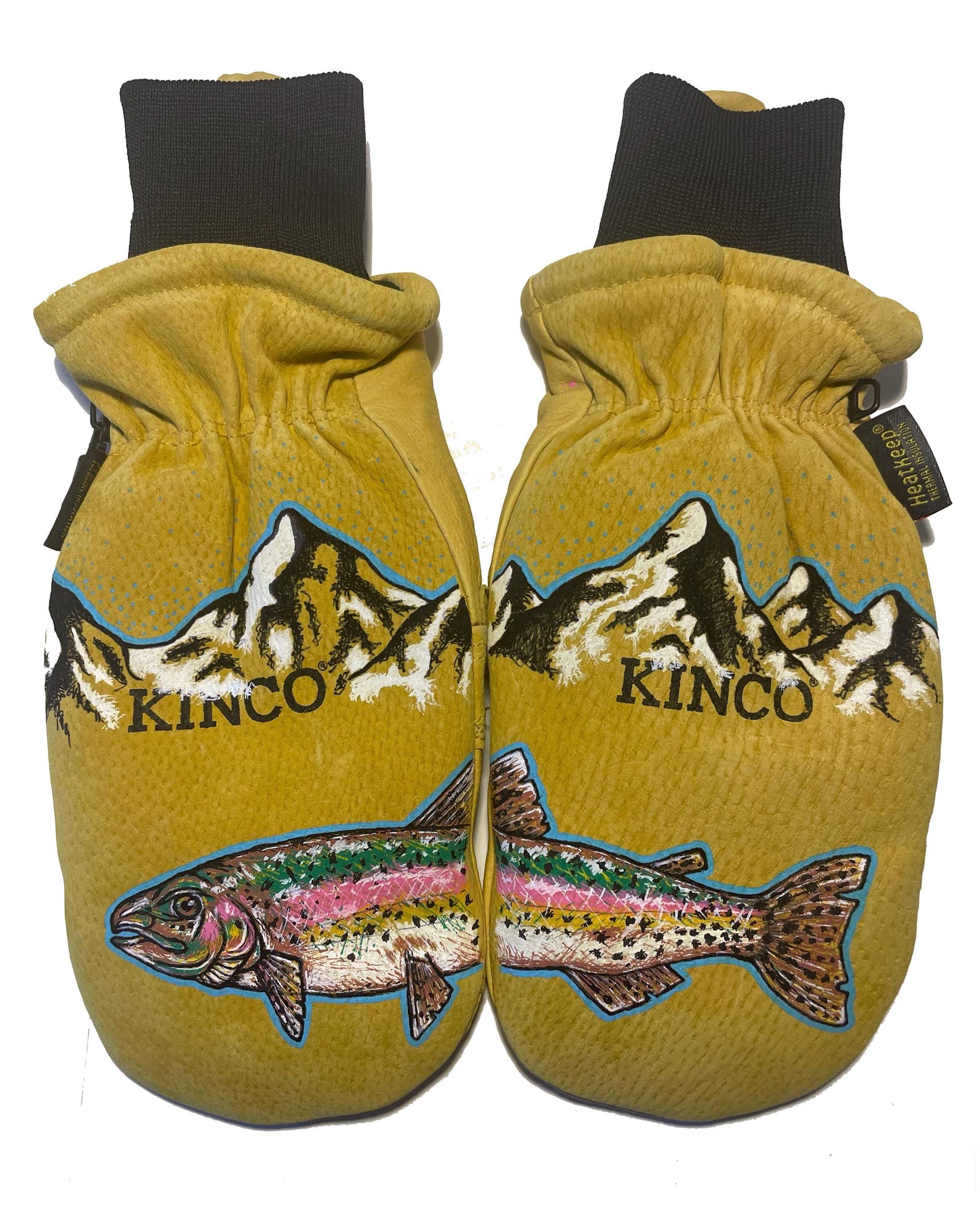 Trout Kinco Mittens (size M) - Etsy