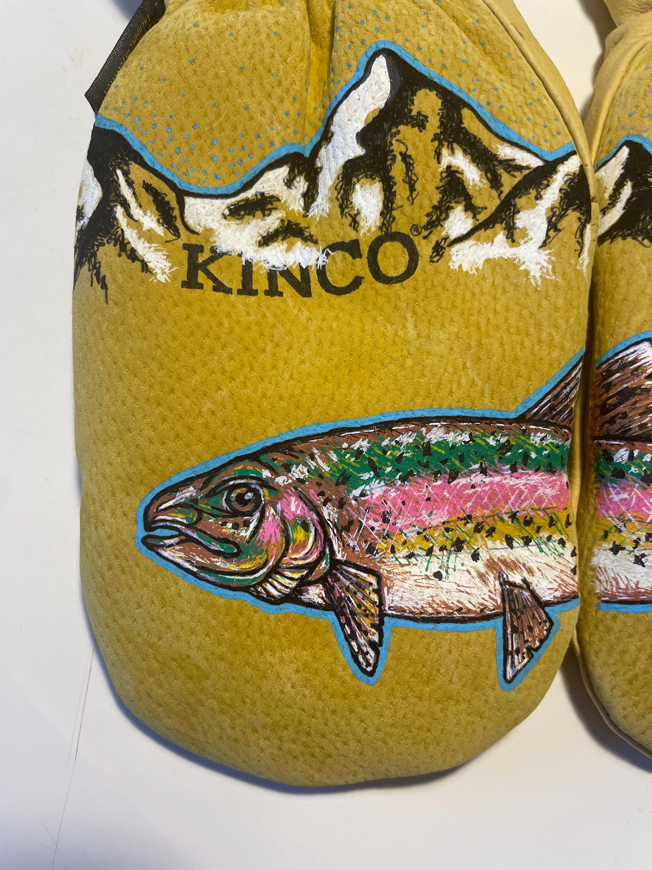 Trout Kinco Mittens (size M) - Etsy