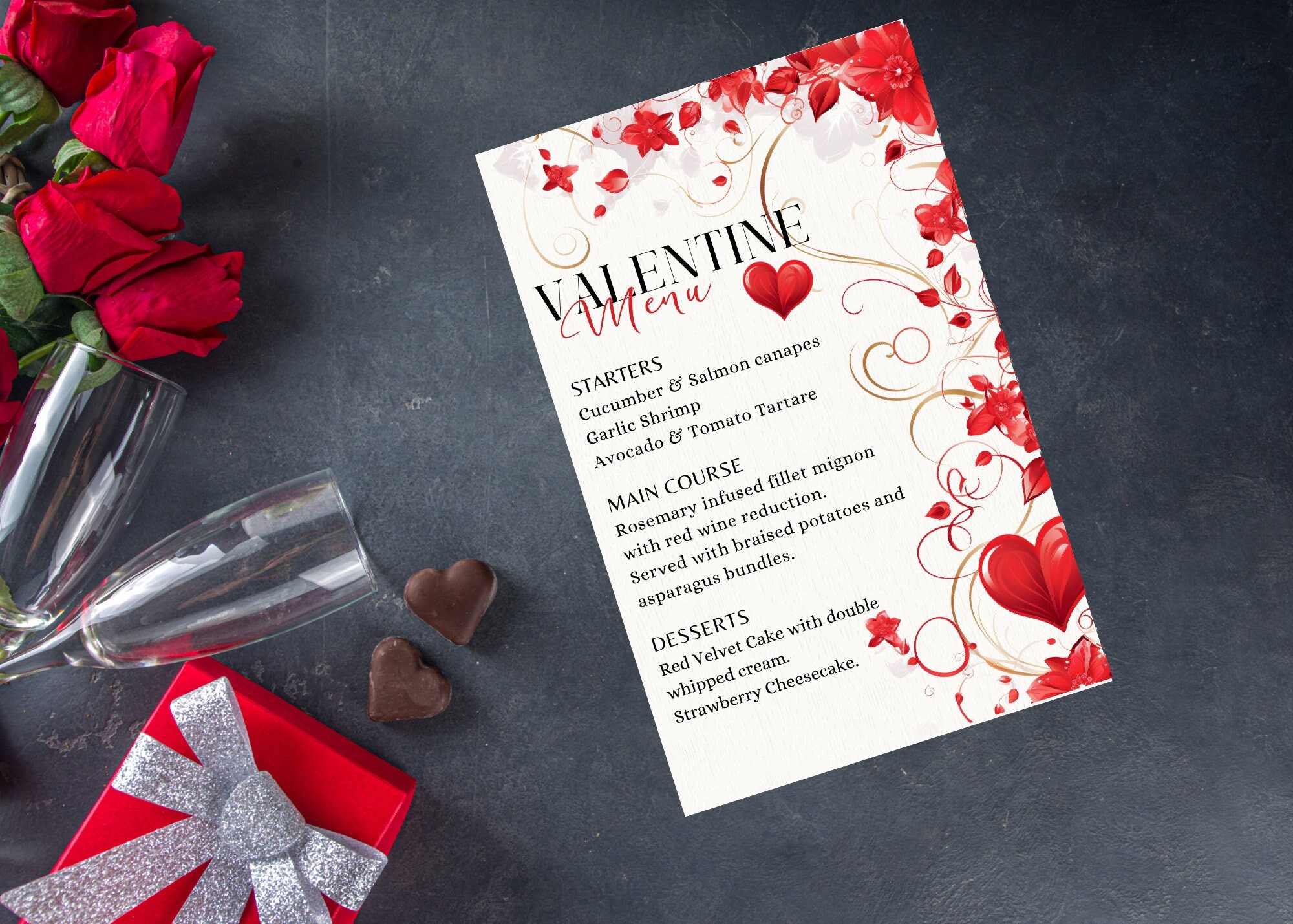 12 X Romantic Border Clipart PNG JPG & PDF Heart Border Card Making ...