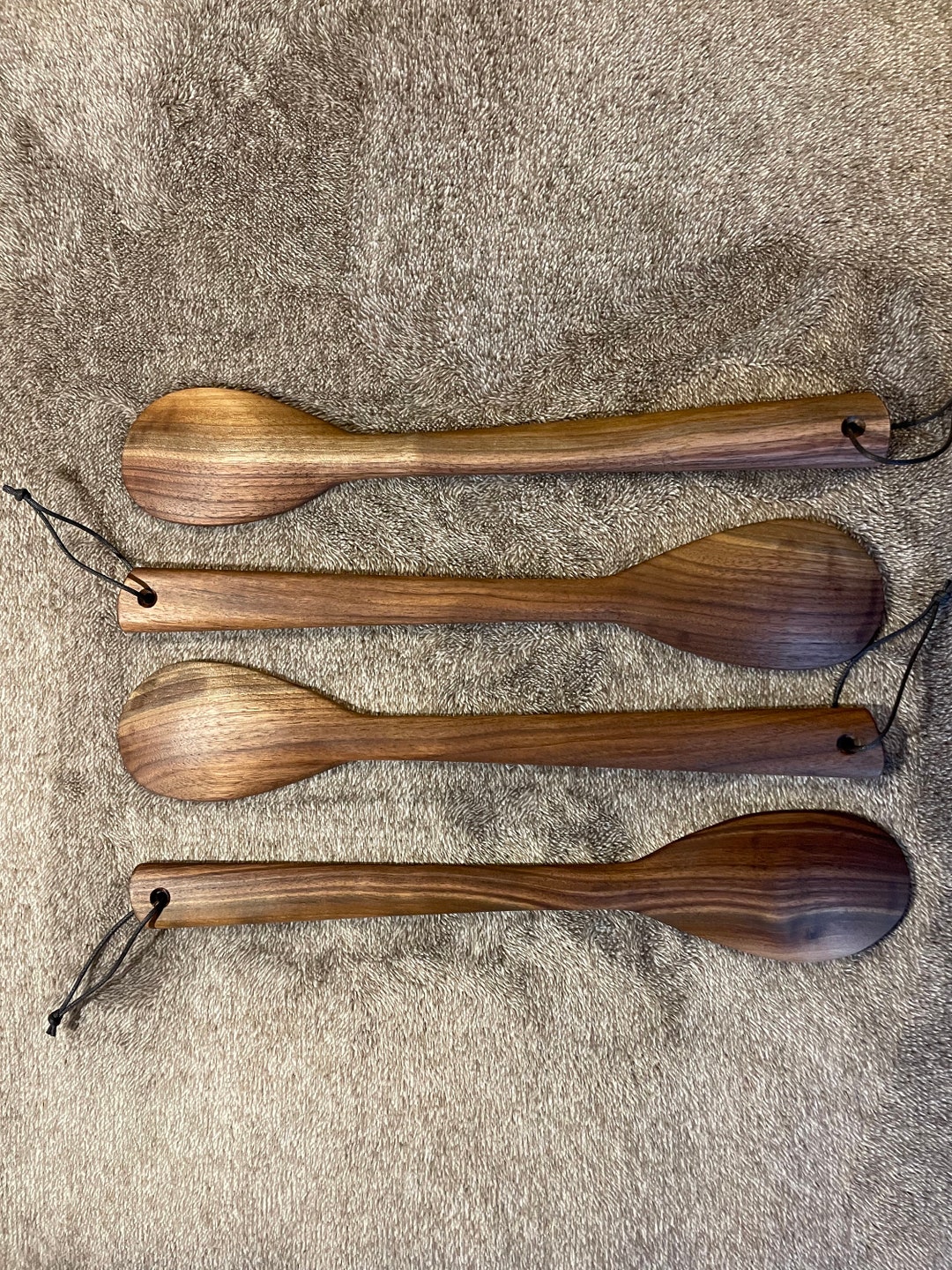 Black Walnut Wooden Spoon - Etsy